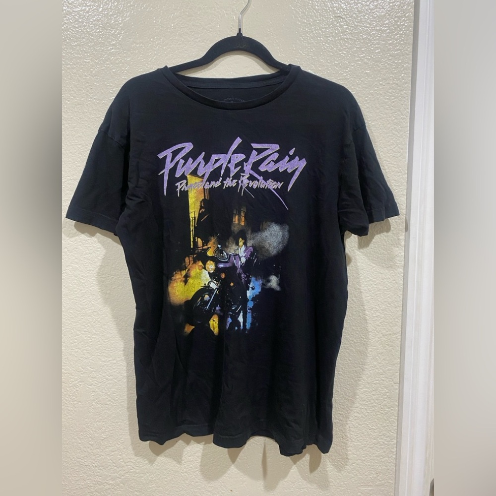 Purple Rain Prince And The Revolution Large T-Shirt 1… - Gem